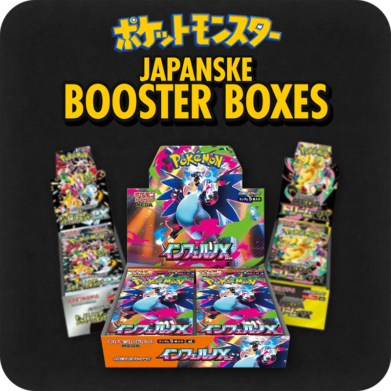 Pokémon TCG: Japanske Booster Boxes - Matraws.dk