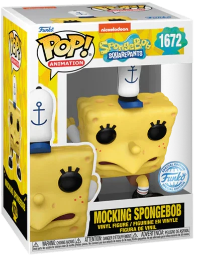 Funko POP! - Spongebob Squarepants: Mocking Spongebob #1672 – Matraws