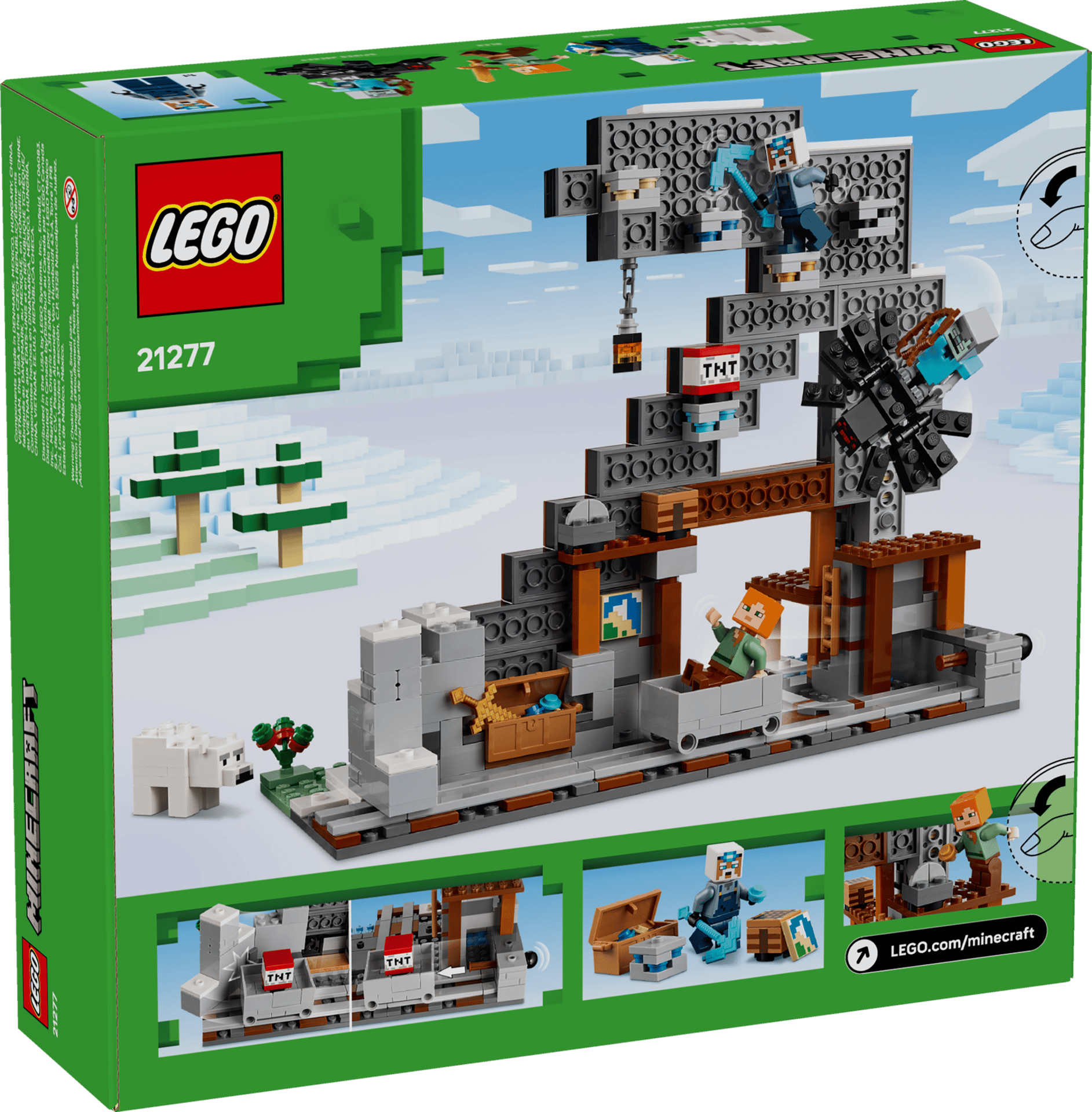 LEGO: Minecraft: Pick Axe-minen #21277 – Matraws