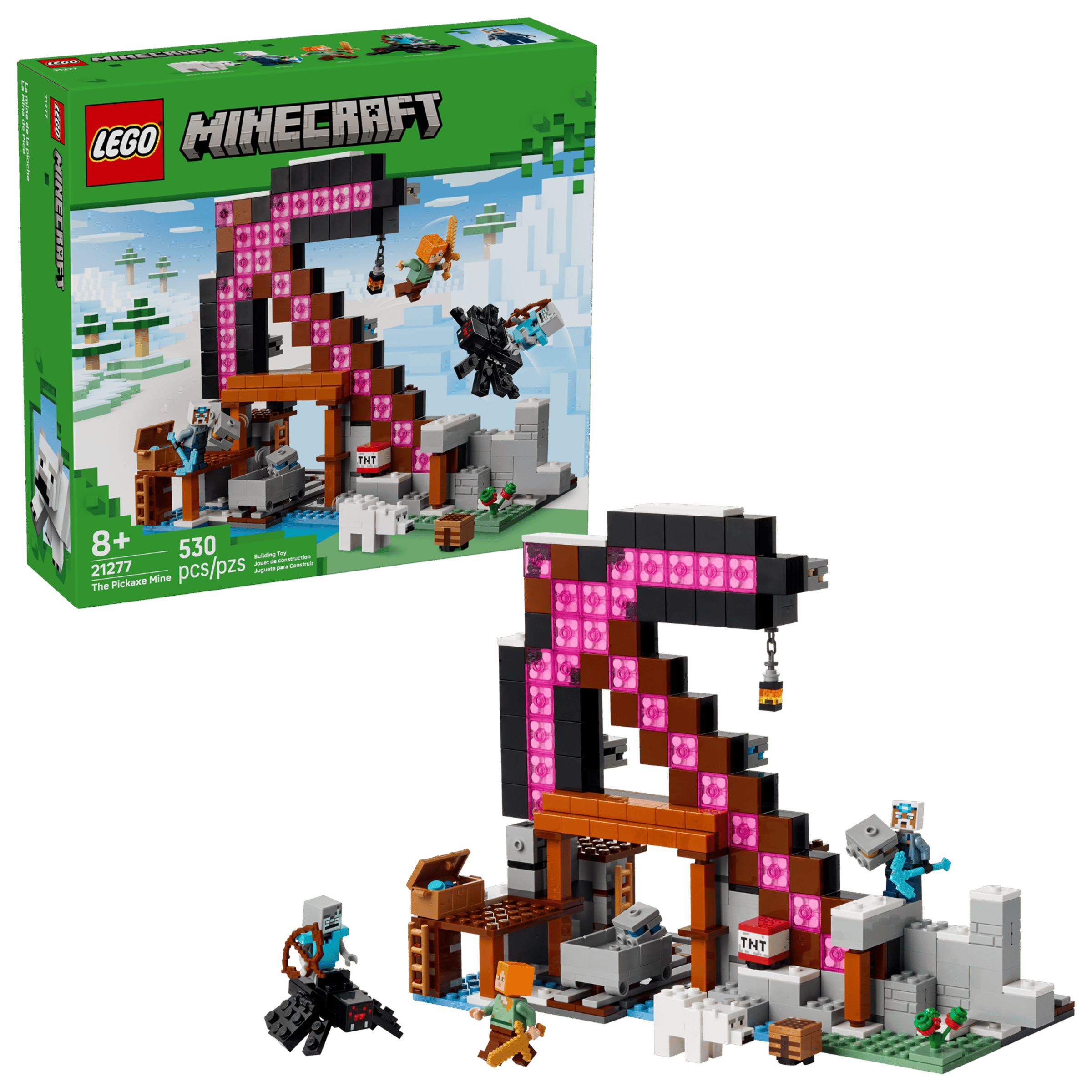 LEGO: Minecraft: Pick Axe-minen #21277 – Matraws