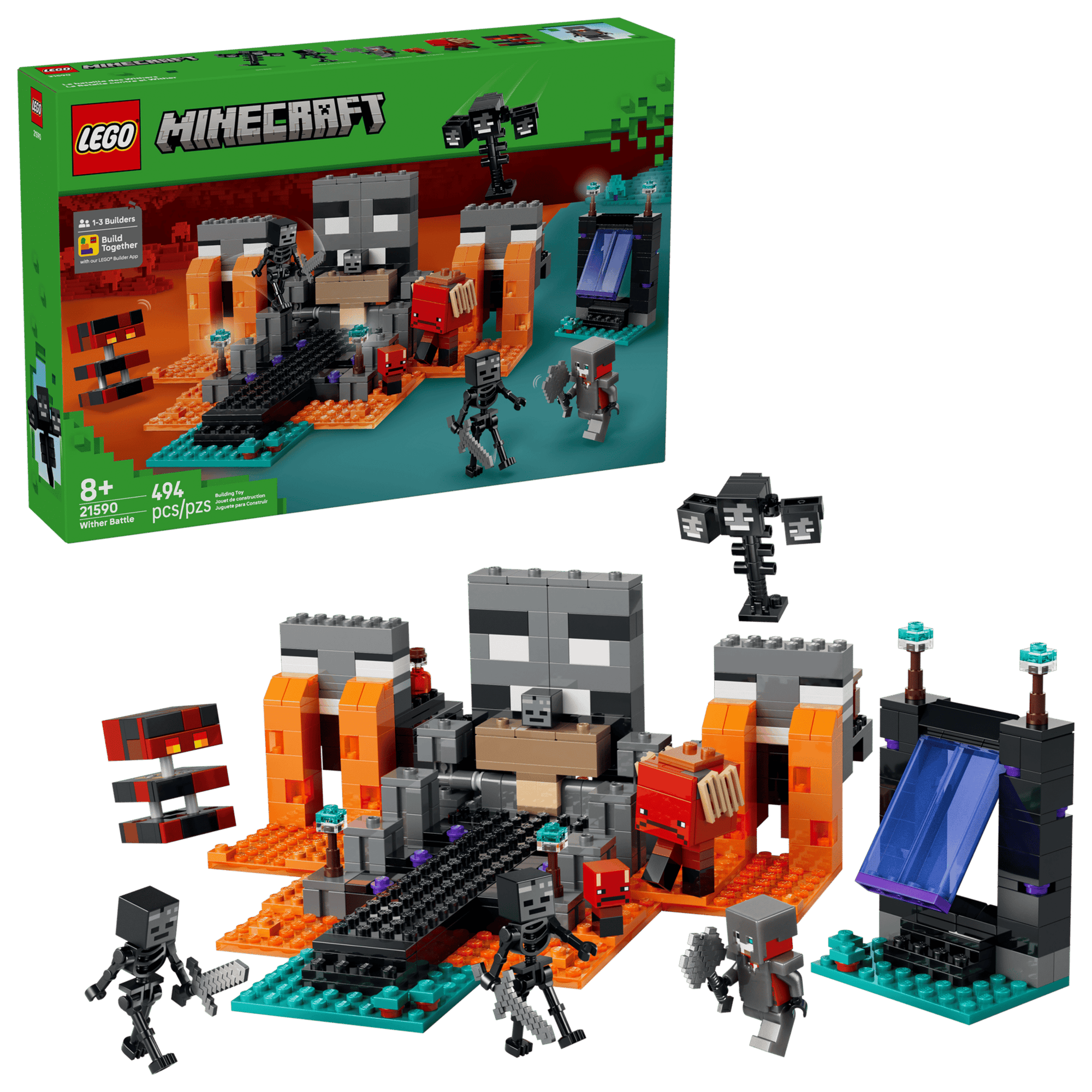LEGO: Minecraft: Wither-kamp #21590 – Matraws