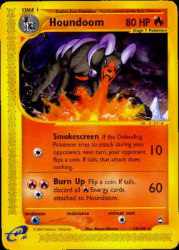 Houndoom⁣ - Aquapolis⁣ (Rare)⁣ [14] – Matraws
