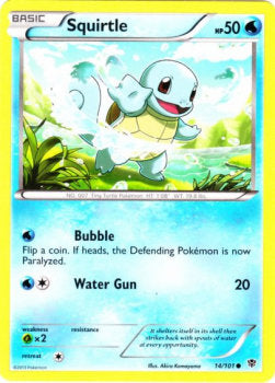 Squirtle - Plasma Blast (Common) [PLB-14] – Matraws