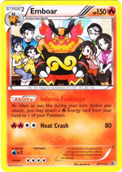 Emboar - Legendary Treasures (Holo Rare) [LTR-27] – Matraws