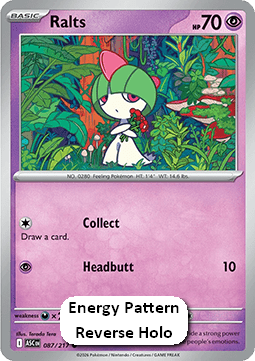 Ralts - Ascended Heroes: Additionals (Common) [xASC-087] – Matraws