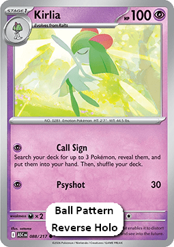 Kirlia - Ascended Heroes: Additionals (Common) [xASC-088] – Matraws