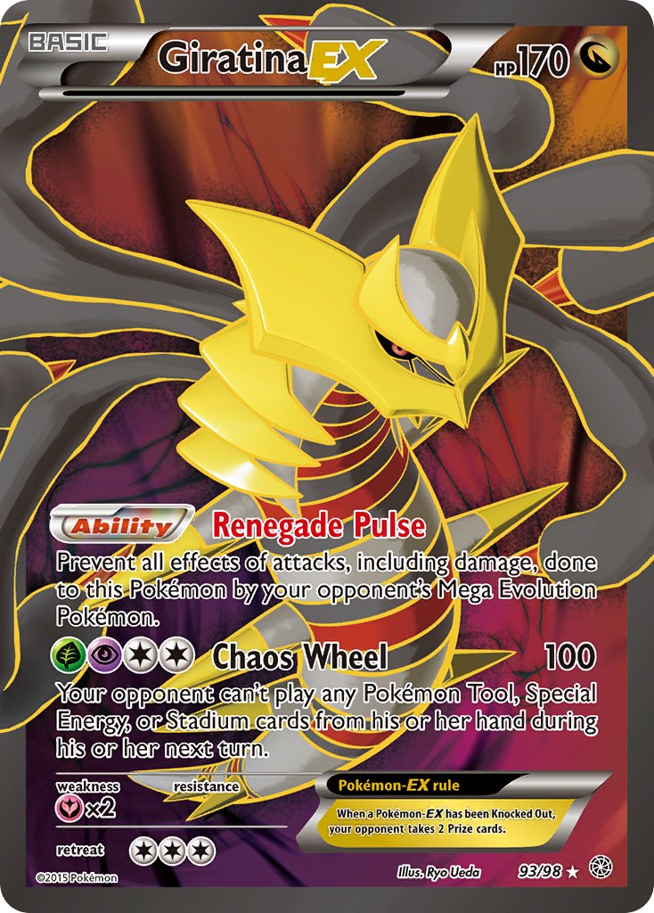 Giratina EX - Ancient Origins (Ultra Rare) [AOR-93] – Matraws