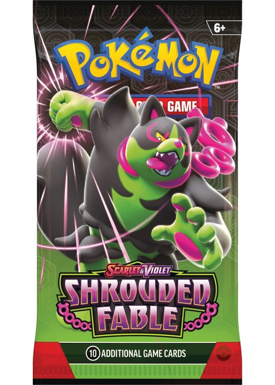 Pokémon TCG: Scarlet & Violet: Shrouded Fable - Booster pack – Matraws