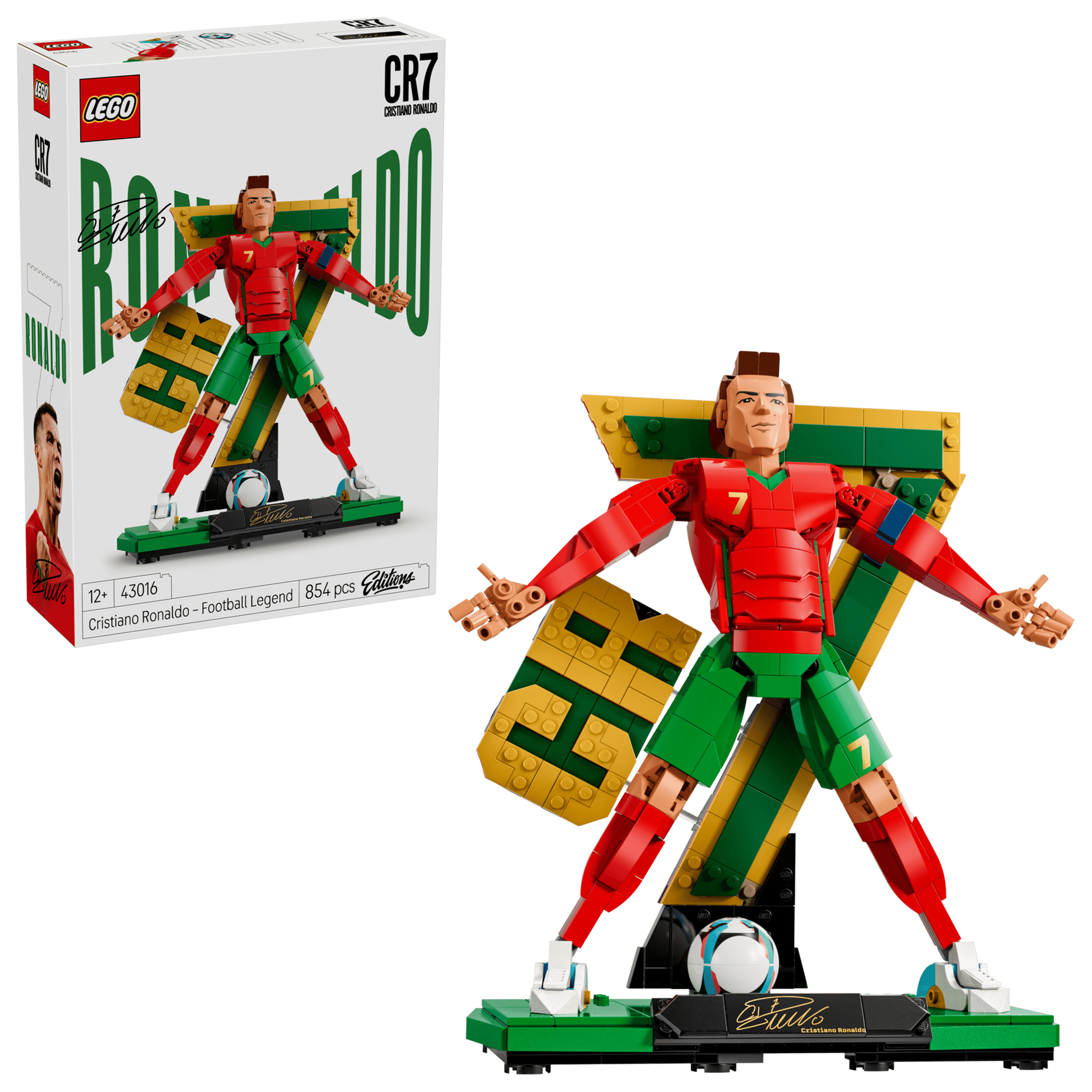 LEGO: Cristiano Ronaldo – fodboldlegende #43016 – Matraws