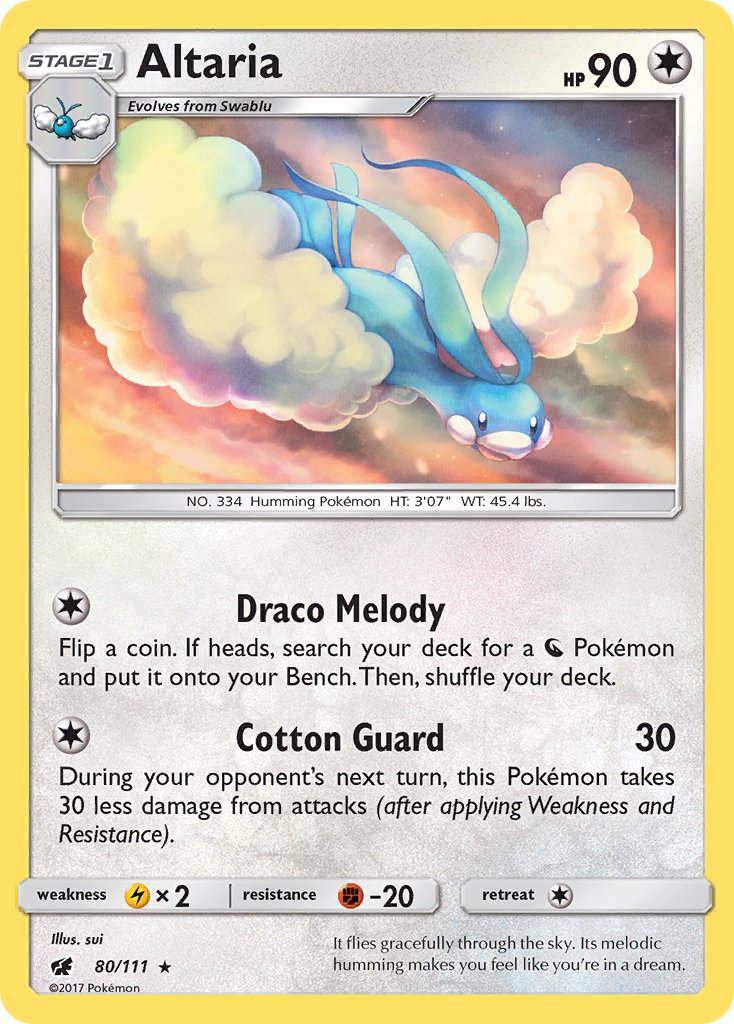 Altaria - Crimson Invasion (Rare) [CIN-80] – Matraws