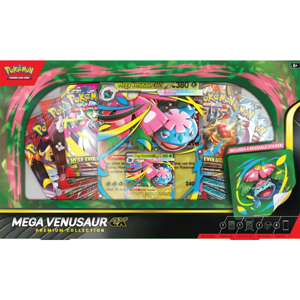 Pokémon TCG: Mega Venusaur ex - Premium Collection – Matraws