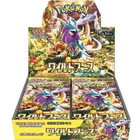 Pokémon: SV5K "Wild Force" Booster Box (Japansk) (30 pakker) – Matraws