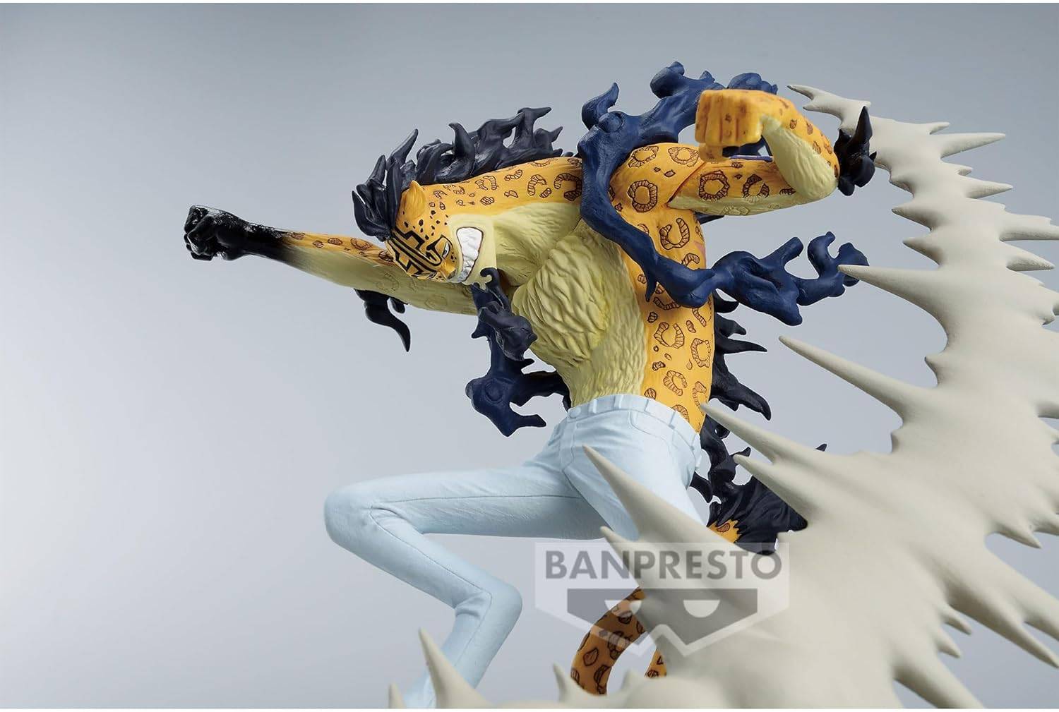 Banpresto - Senkou Zekkei: One Piece: Rob Lucci (Leopard Form) - Figur ...