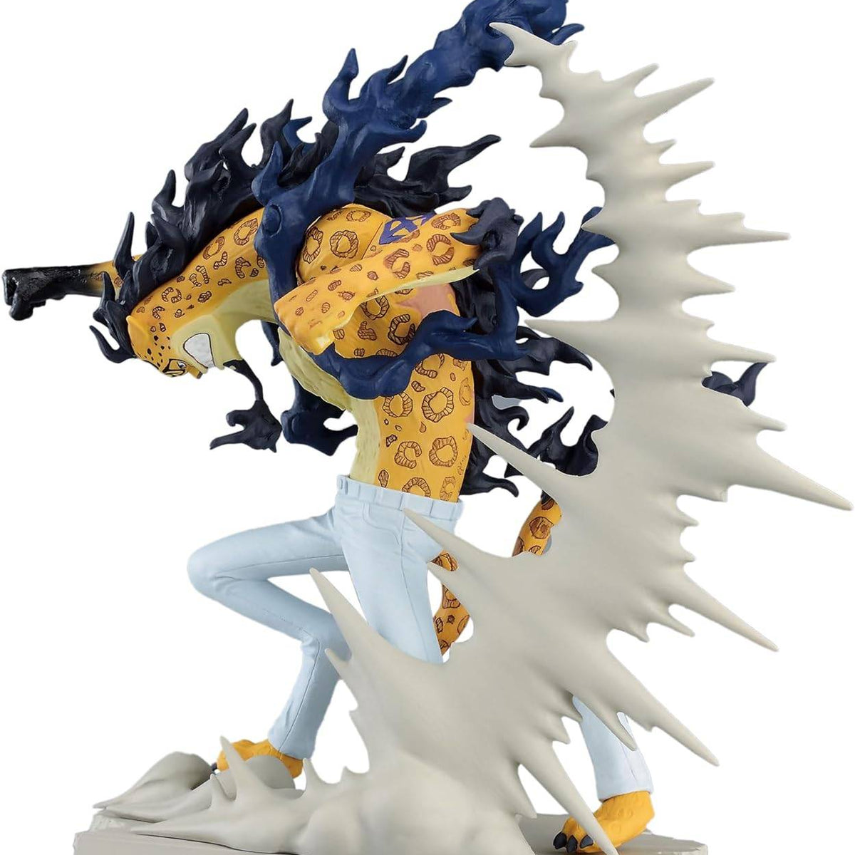 Banpresto - Senkou Zekkei: One Piece: Rob Lucci (Leopard Form) - Figur ...