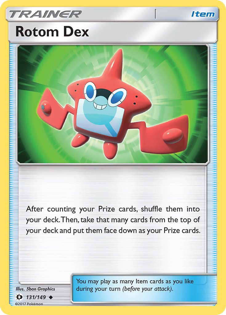 Rotom Dex - Sun & Moon (Uncommon) [SUM-131] – Matraws