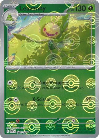 Leavanny⁣ - White Flare: Poké Ball Foil⁣ (Common)⁣ [003] – Matraws