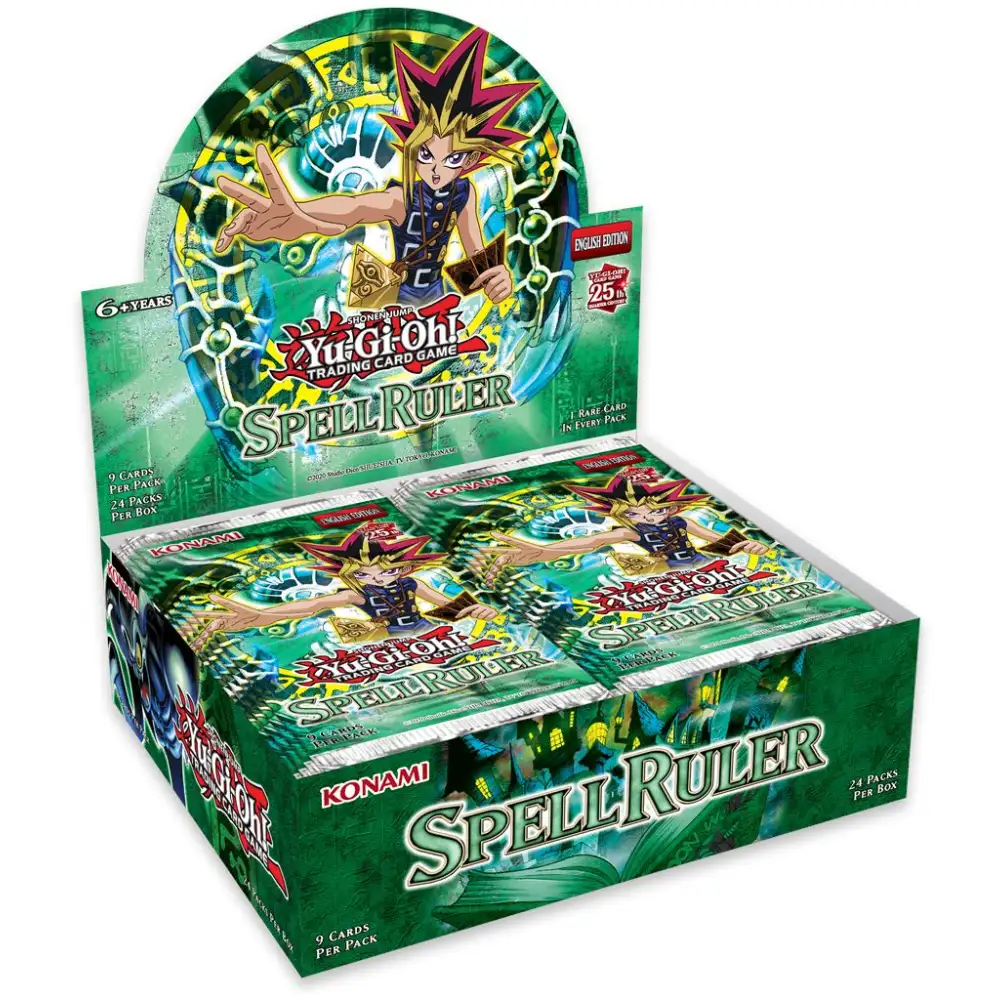 Køb Yu-Gi-Oh! 25th - Spell Ruler - Booster Box - Matraws.dk